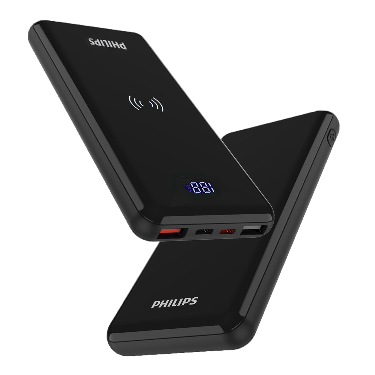 Philips Wireless 10,000mAh Power Bank (DLP9520C) – Blue nation Tech Hub