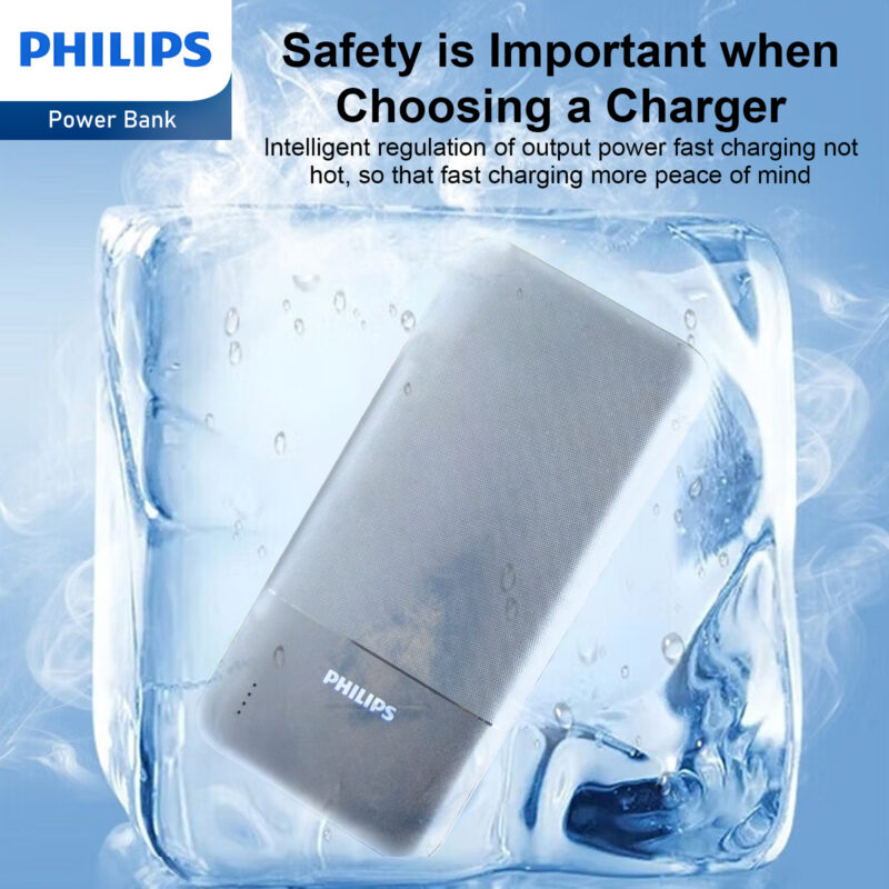 Philips 10000mAh 2.1A Power Bank Black DLP1811 – Blue nation Tech Hub