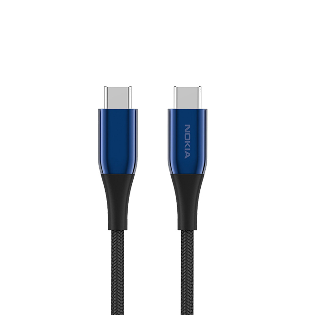 Nokia Pro Cable P8201C (Blue) – 2m – USB-C to USB-C – Blue nation Tech Hub