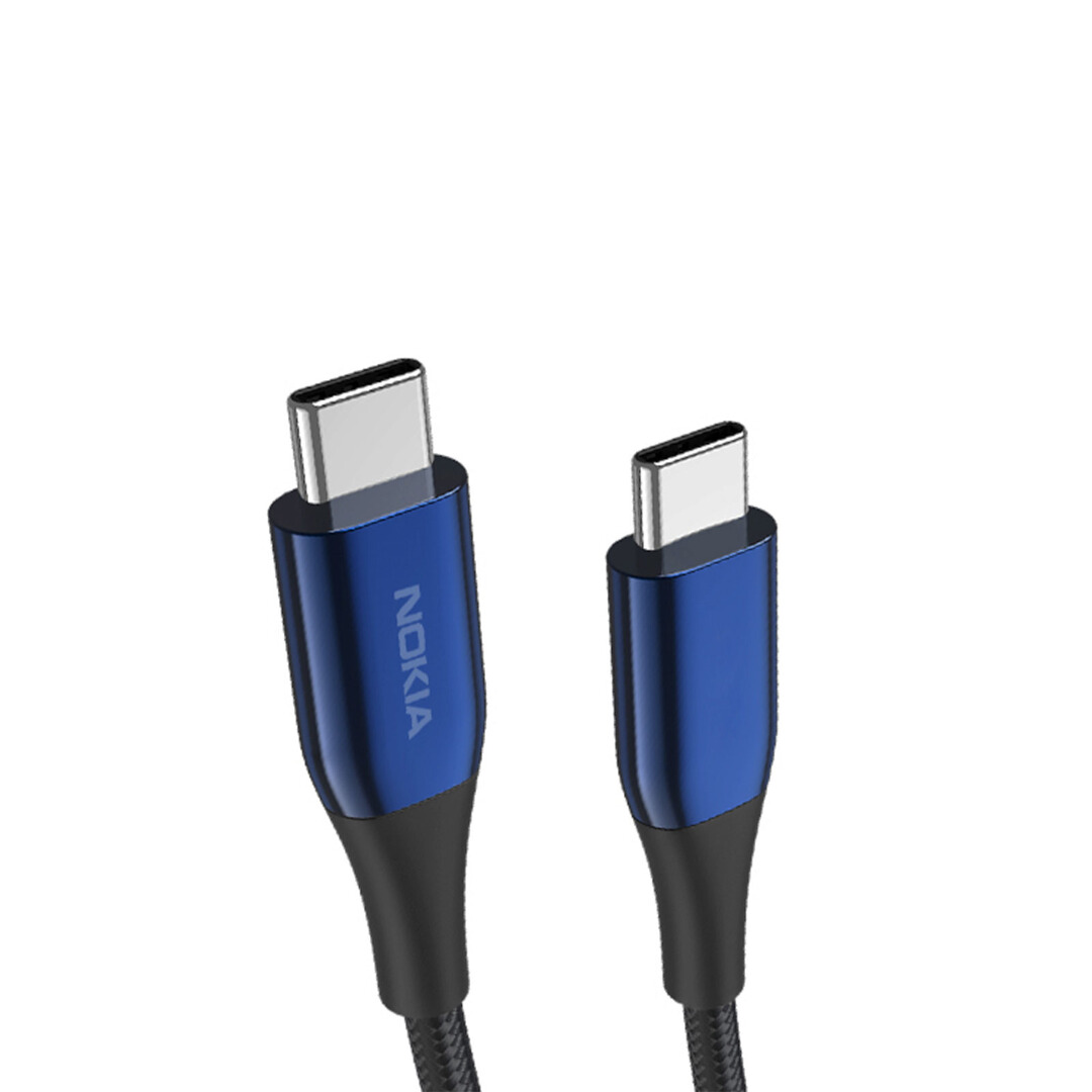 Nokia Pro Cable P8201C (Blue) – 2m – USB-C to USB-C – Blue nation Tech Hub